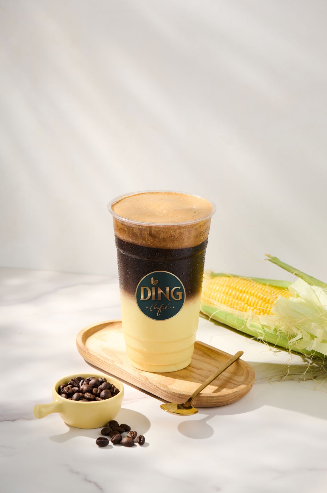 Corn Coffee - Sweet Creamy Corn Latte | Ding Cafe